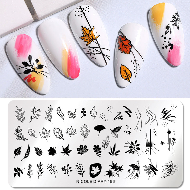 Nail Art Stamping Plates – Siempre Bonita Cosmetics